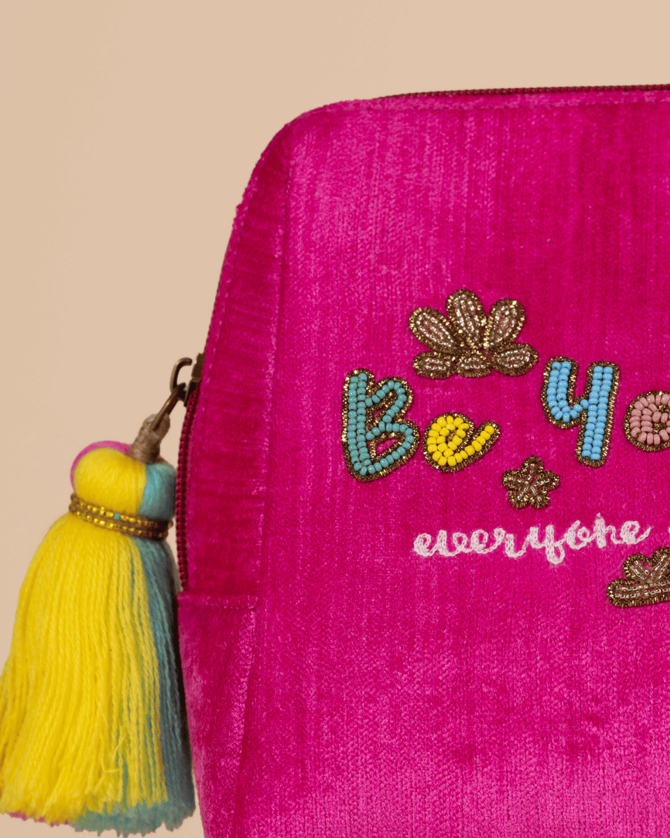 Be Yourself - Makeup Pouch – Desi Drama Queen
