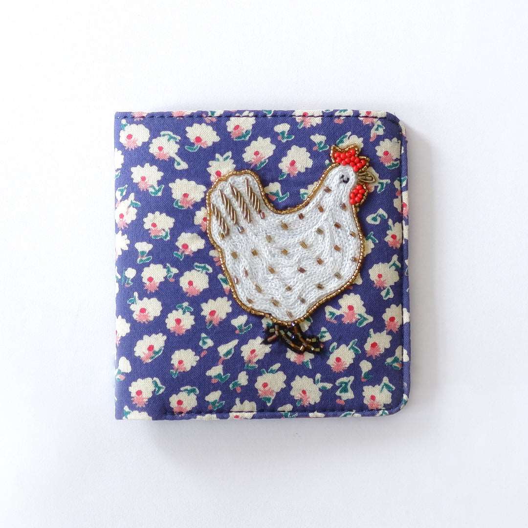 Stay Fashionable with our Embroidered Snap Button Wallet – Desi Drama Queen